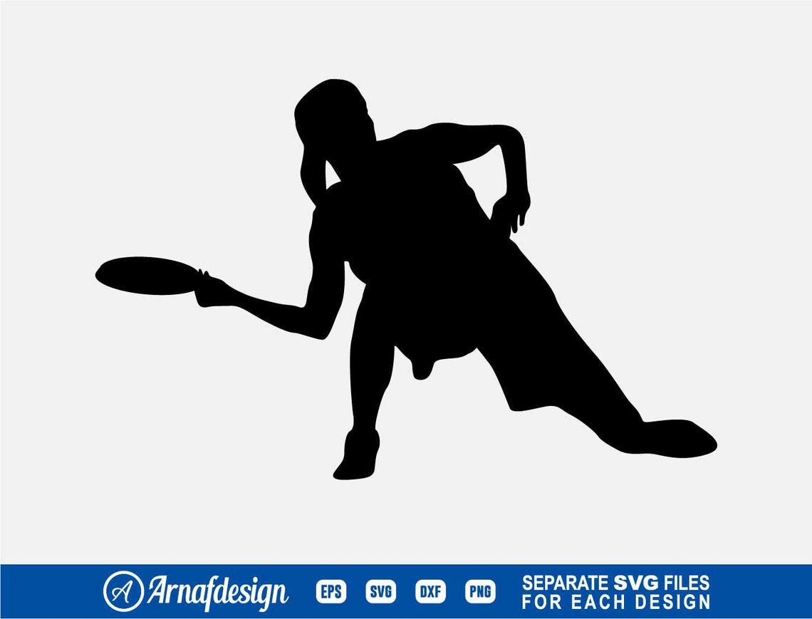 Ultimate Frisbee SVG, Frisbee Svg, Sport Svg, Frisbee Player, Disc Golf ...