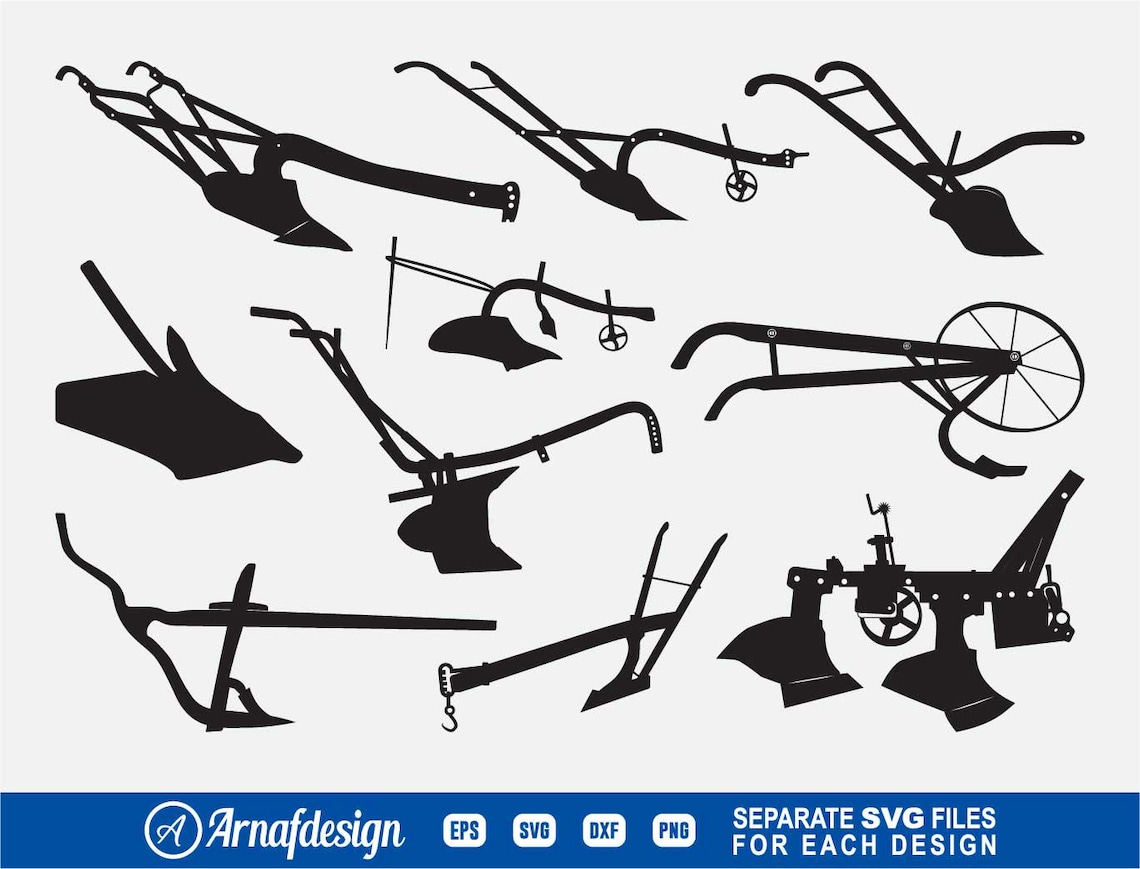 Old Plow SVG, Old Plow Head, Farming Svg, Farmhouse Svg, Plow Svg ...