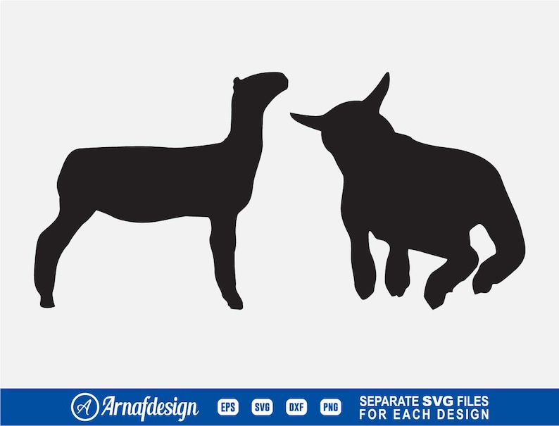 Show Lamb SVG, Market Lamb Svg, Sheep Svg, Show Sheep Svg, Clipart, Cut ...