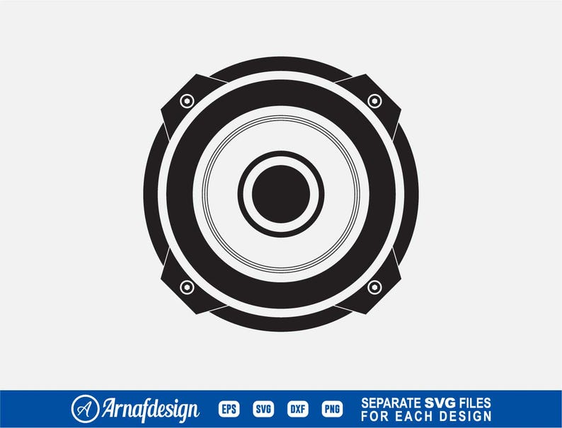 Speaker SVG, Loud Speaker Svg, Music Svg, Audio Svg, Clipart, Cut Files ...
