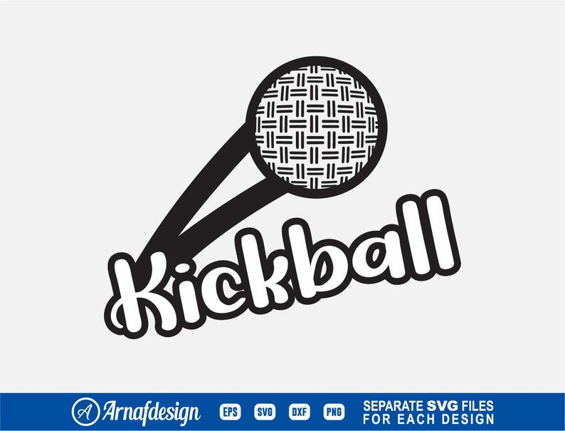 Kickball SVG, Kickball Team, Kickball Ball, Kickball Championship ...