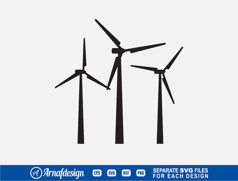 Wind Turbine SVG, Windmill Svg, Gristmill Svg, Water Mill, Turbine ...