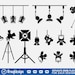 Spotlight Svg, Stage Lighting Svg, Director Light Svg, Lighting Svg ...