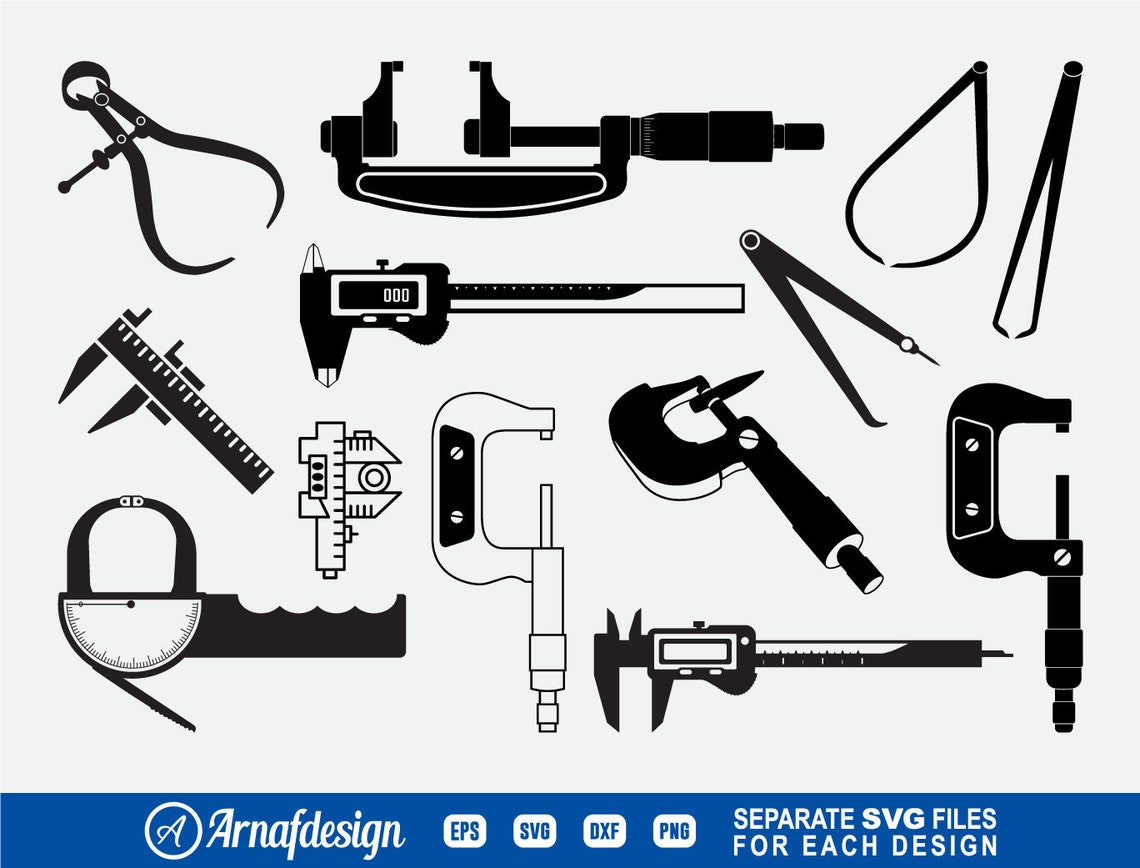 Caliper SVG, Engineering Svg, Construction Svg, Machinist, Tools Svg ... Caliper SVG, Engineering Svg, Construction Svg, Machinist, Tools Svg ...