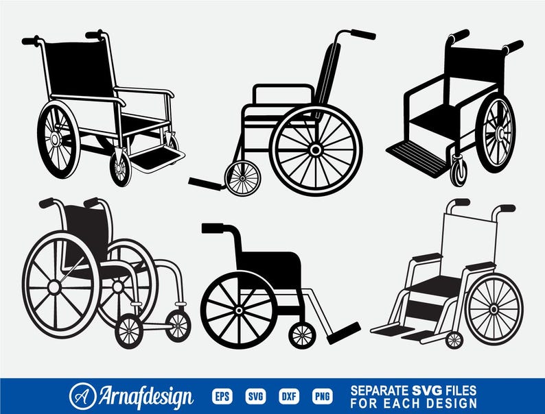 Wheelchair SVG, Wheelchair Symbols, Handicap Sign Svg, Disability Svg ...