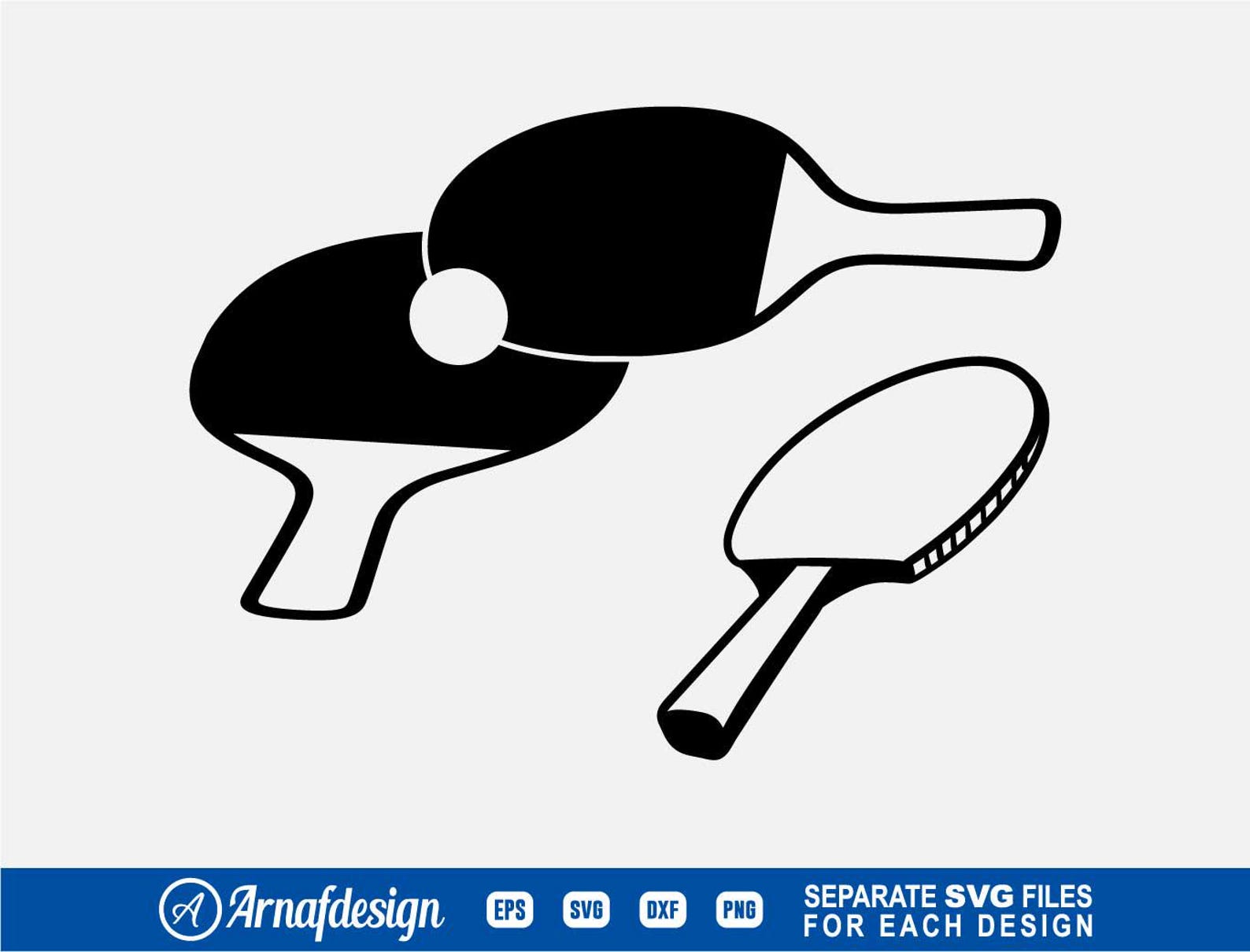 Pingpong SVG, Ping Pong Paddle Svg, Table Tennis Racket Svg, Ping Pong ...