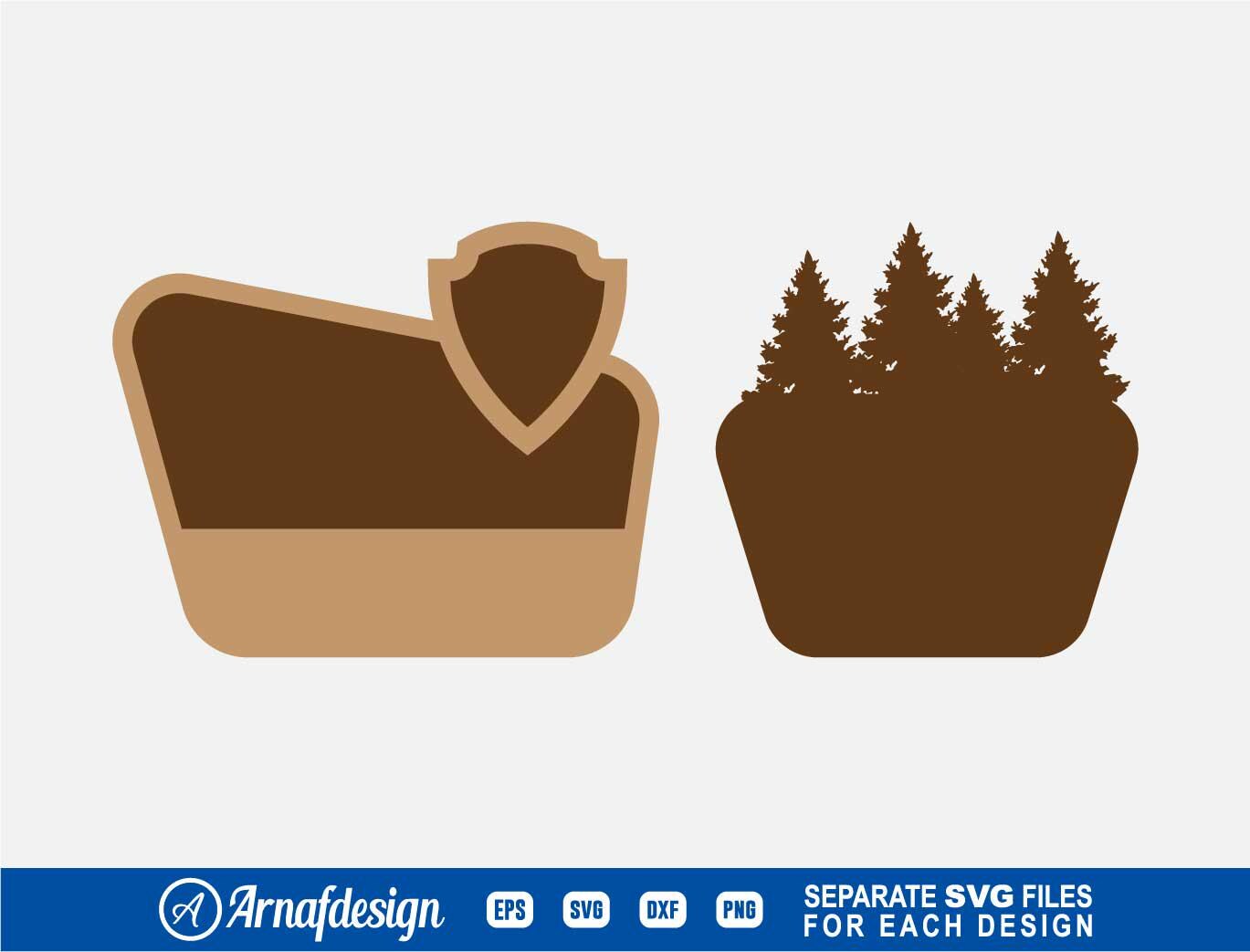 Customizable National Park Sign SVG, National Park Sign, Template ...