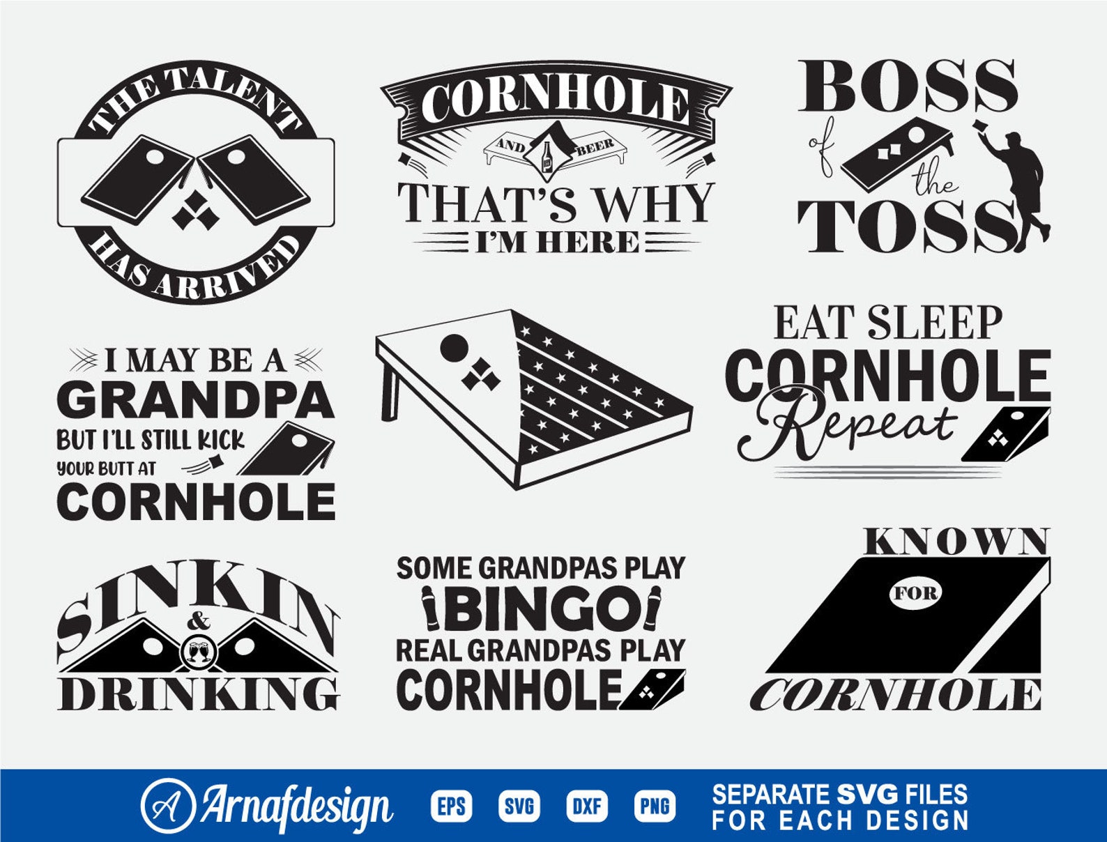 Cornhole #2 Svg, Cornhole Player SVG, Cornhole Game Svg, Clipart, Cut ...