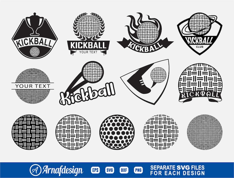 Kickball SVG, Kickball Team, Kickball Ball, Kickball Championship ...