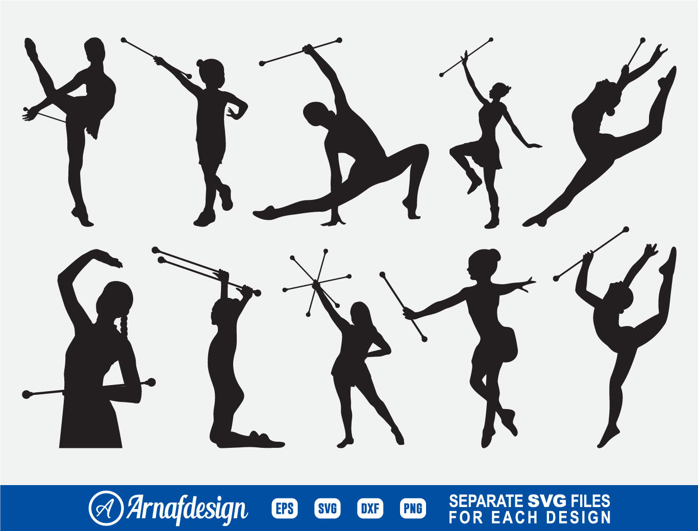 Baton Twirling Svg, Baton Dancing Svg, Baton Svg, Twirling Svg, Baton ...