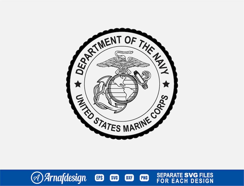 US Marine Corps SVG, Vector, Silhouette, Cricut, Clipart, Cuttable ...