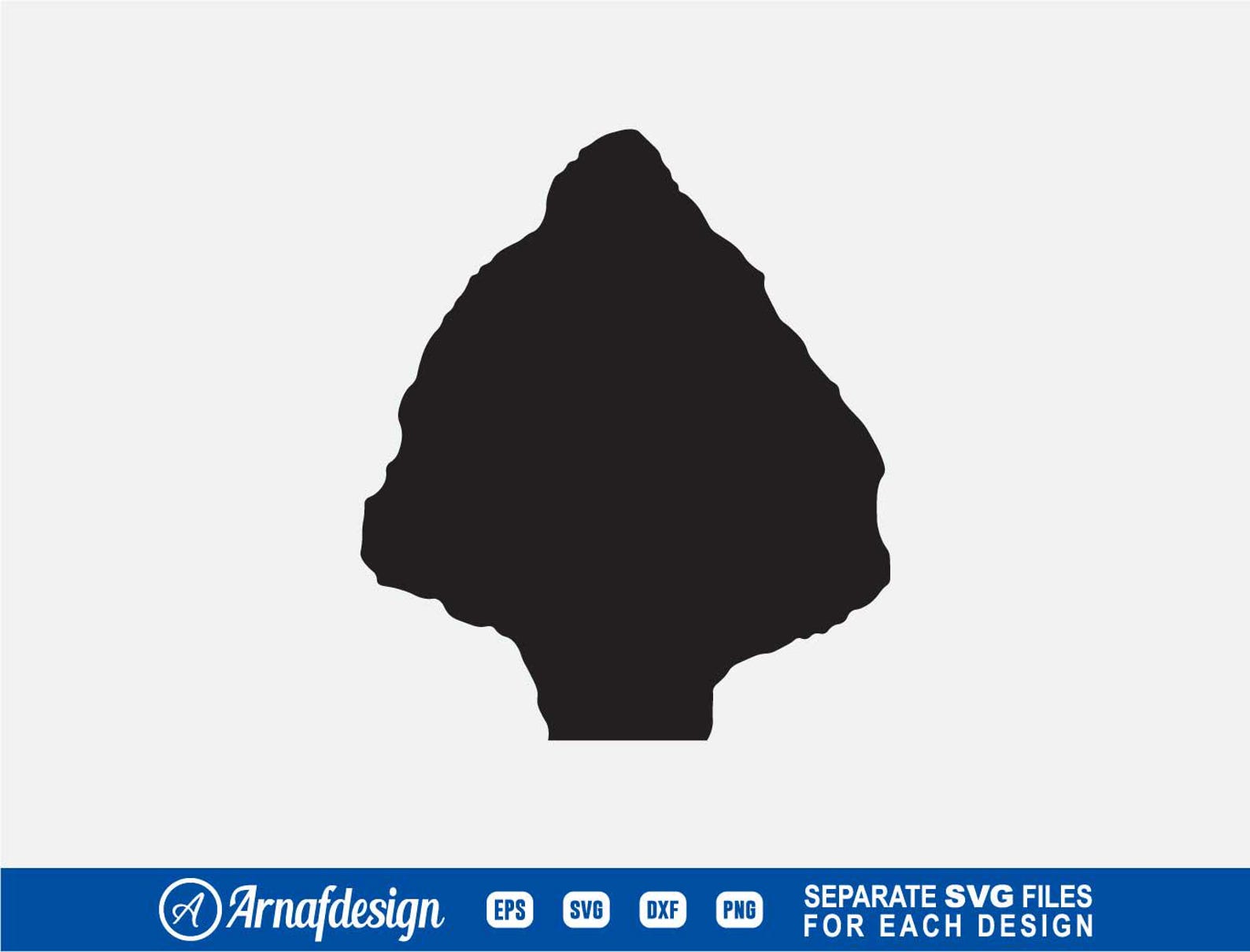 Arrowhead SVG, Indian Arrowhead Svg, Spear Svg, Bowhunting Svg ...