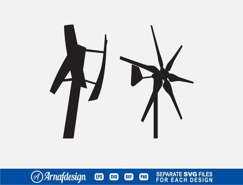 Wind Turbine SVG, Windmill Svg, Gristmill Svg, Water Mill, Turbine ...