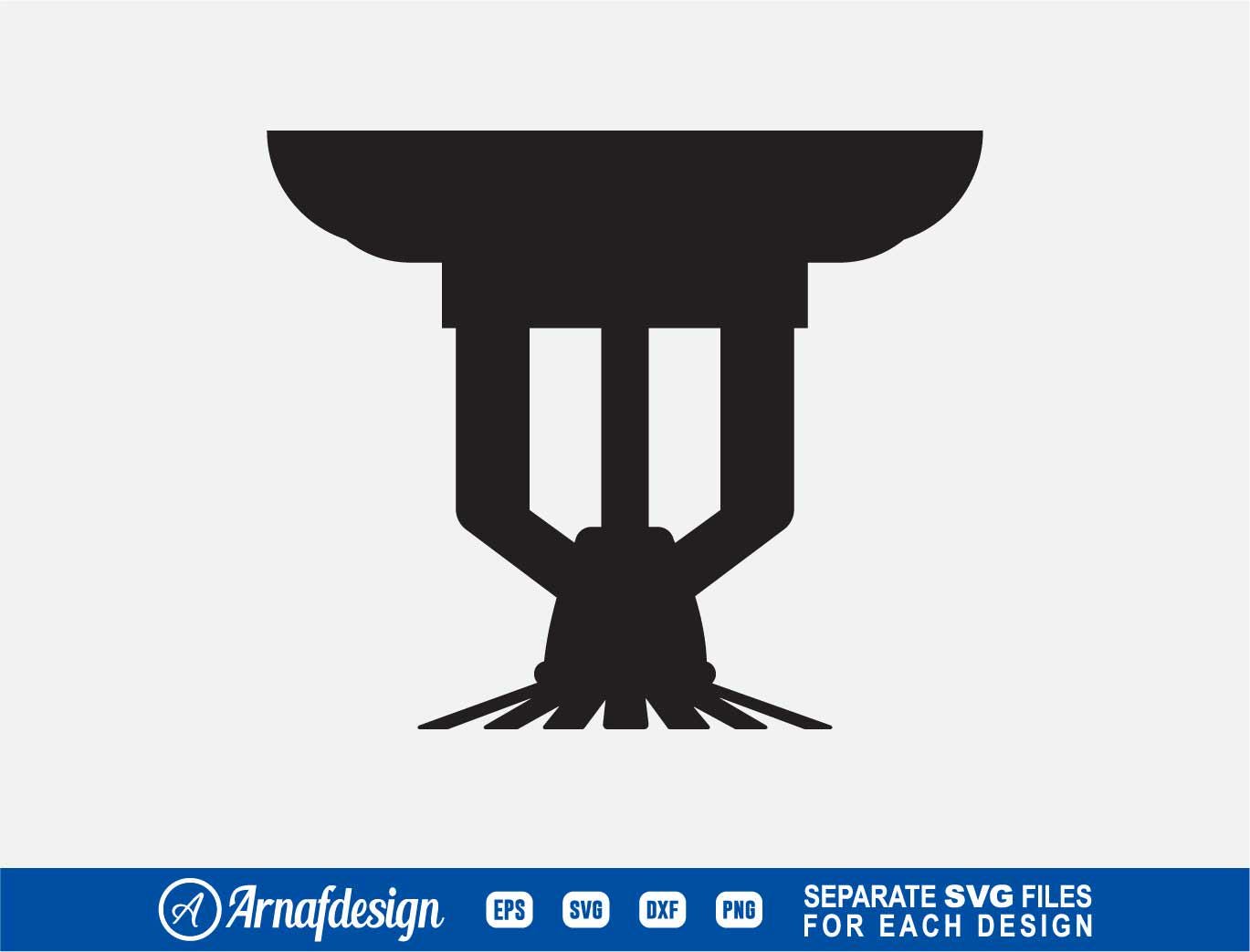 Fire Sprinkler SVG, Sprinkler Head Svg, Vector, Silhouette, Cricut ...