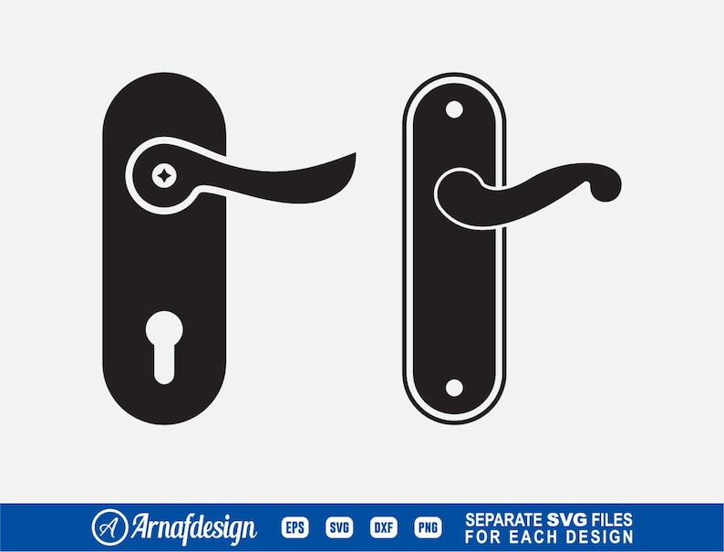 Door Handle SVG, Door Knobs Svg, Knockers Svg, Door Svg, Handle Svg ...