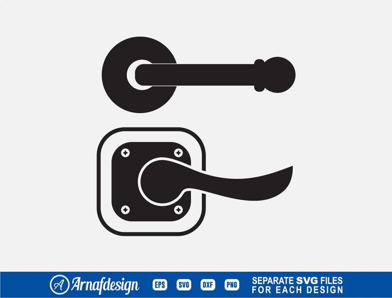 Door Handle SVG, Door Knobs Svg, Knockers Svg, Door Svg, Handle Svg ...