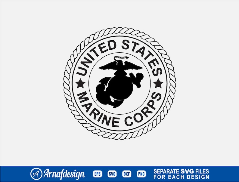 US Marine Corps SVG, Vector, Silhouette, Cricut, Clipart, Cuttable ...