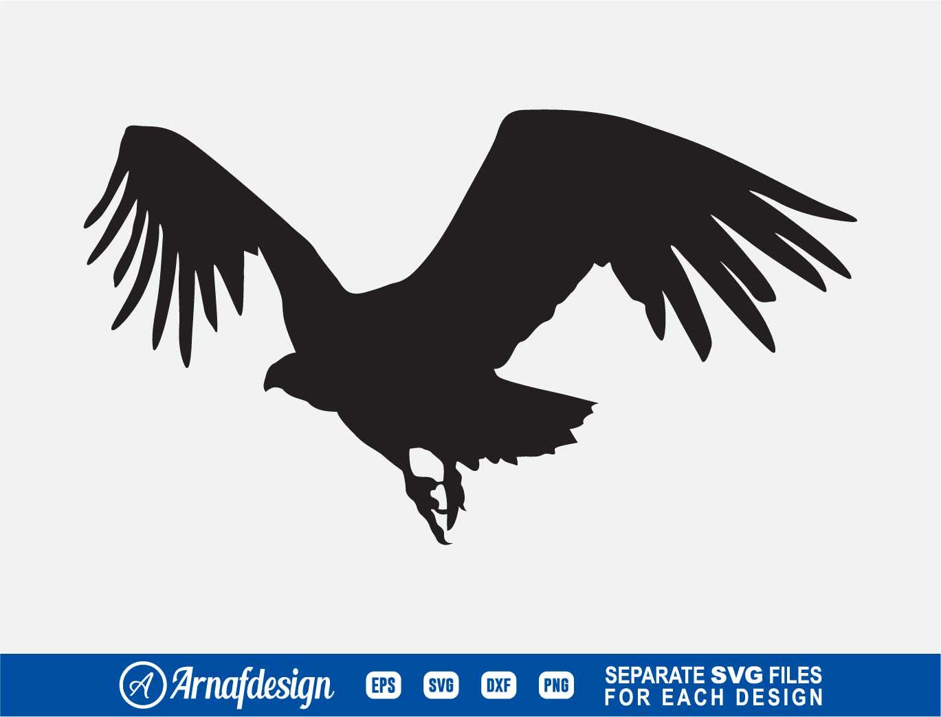 Vulture SVG, Bird Svg, Animal Svg, Clipart, Cut Files for Silhouette ...