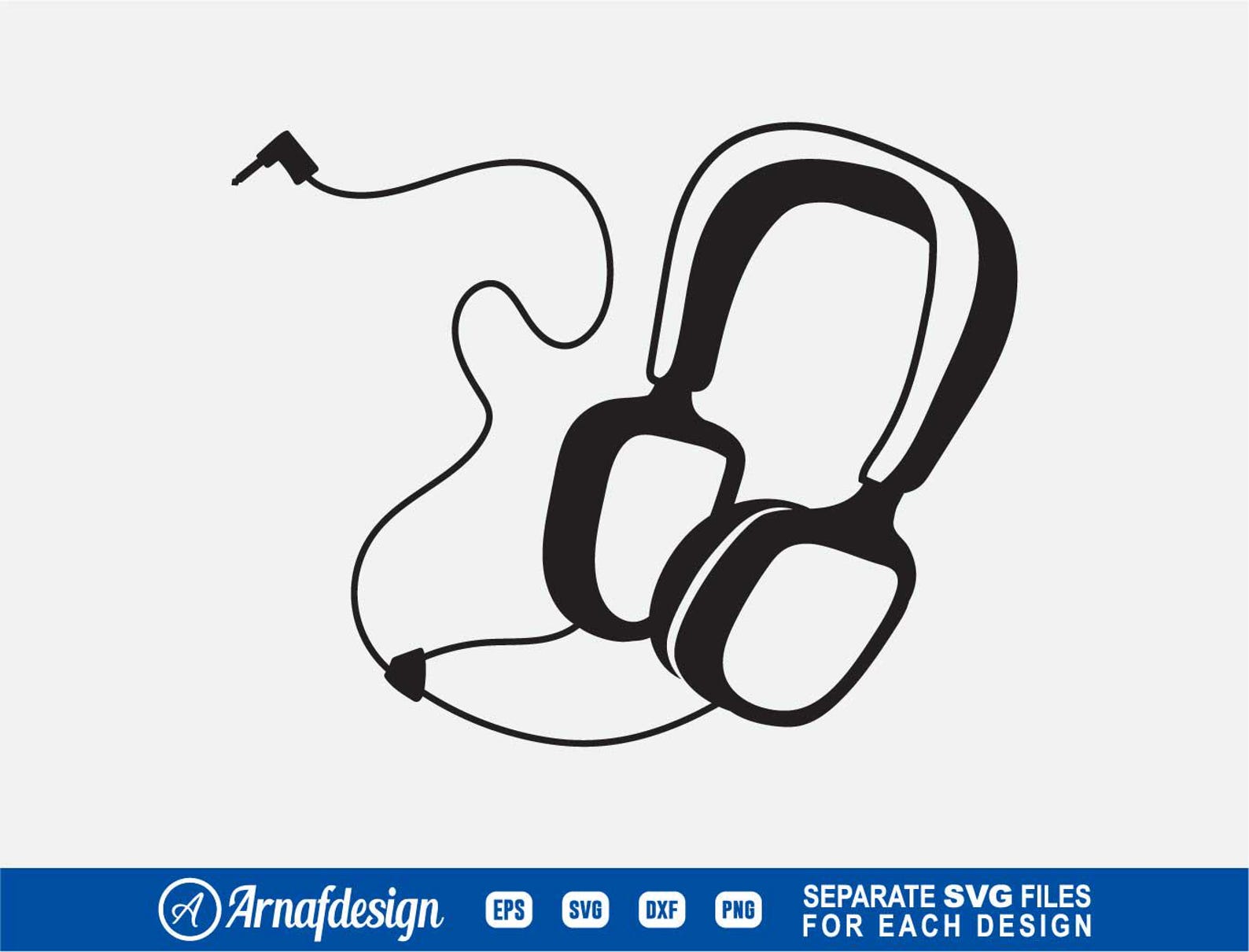 Headset SVG, Headphone Svg, DJ Svg, Music Svg, Headset Clipart, Cut ...