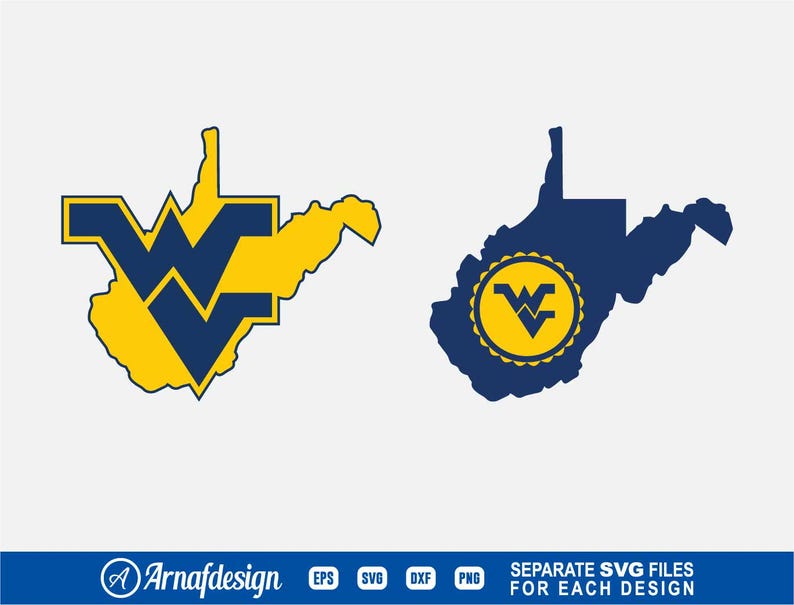 West Virginia #2 SVG, West Virginia State, West Virginia Vector ...