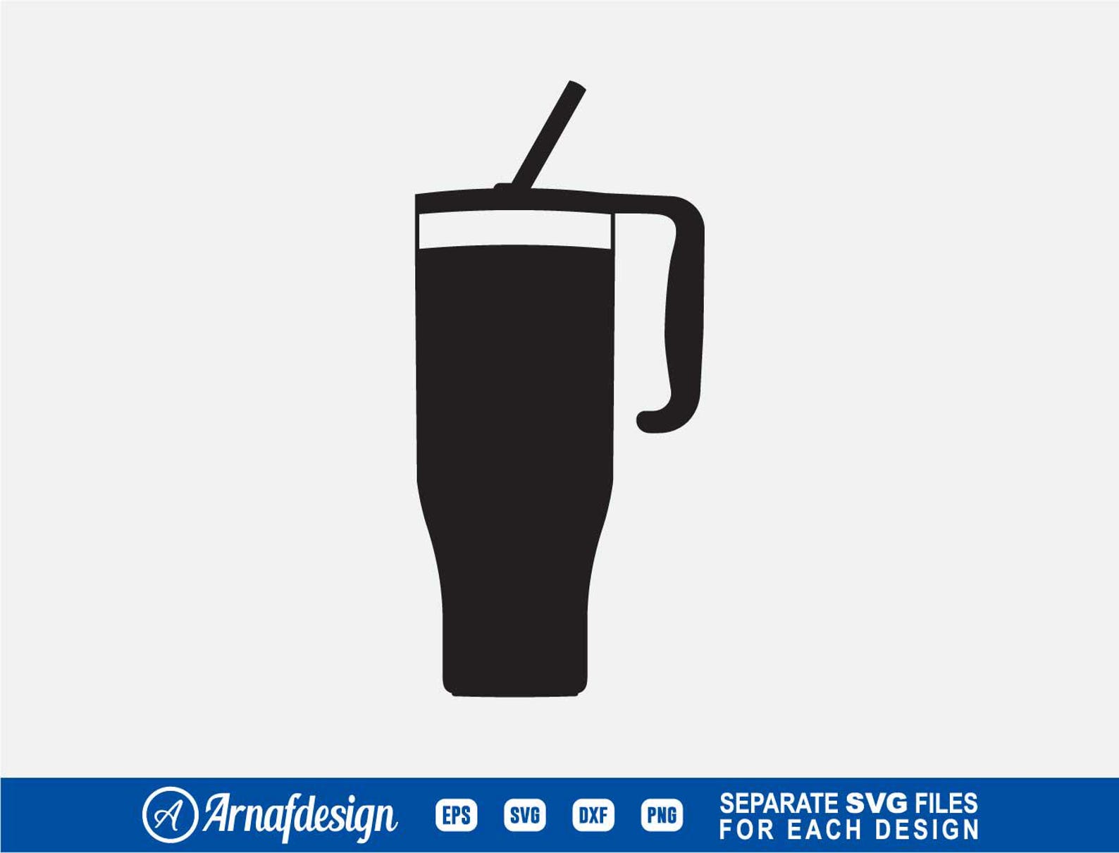 Stanley Tumbler SVG, 40 Oz Tumbler, Stanley Cup Inspired, Quencher Cup ...