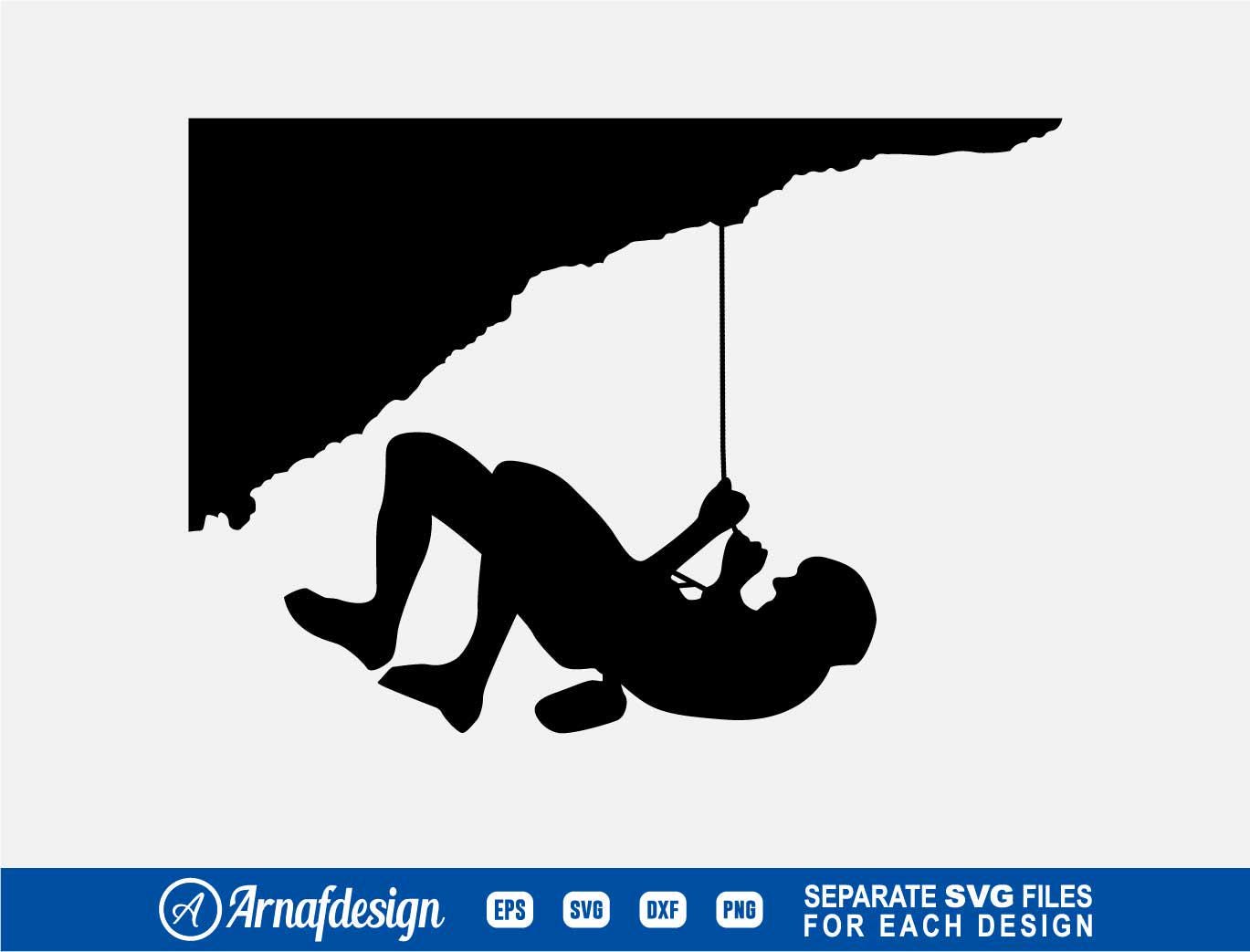 Climbing SVG, Mountain Climbing Svg, Alpinist Svg, Rock Climbing Svg ...