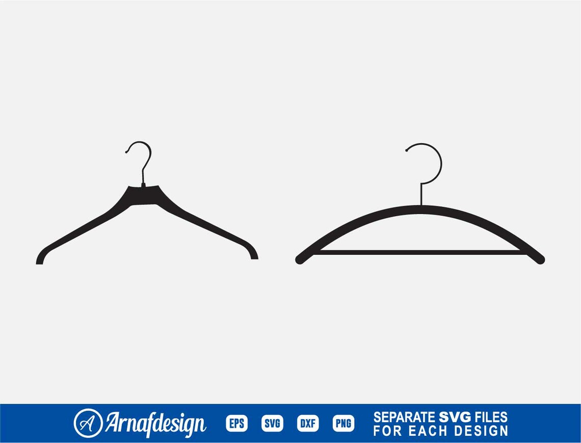 Hanger Svg, Clothes Hanger, Coat Hanger Svg, Wardrobe Svg, Clipart, Cut ...