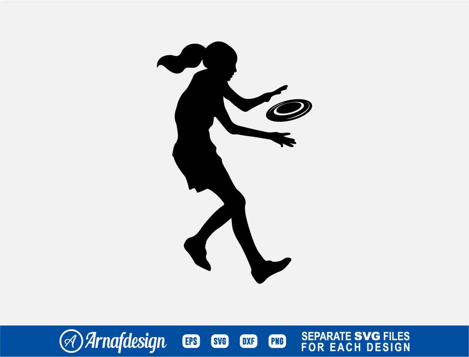 Ultimate Frisbee SVG, Frisbee Svg, Sport Svg, Frisbee Player, Disc Golf ...