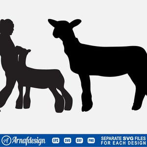 Show Lamb SVG, Market Lamb Svg, Sheep Svg, Show Sheep Svg, Clipart, Cut ...