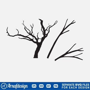 Tree Branch Svg, Tree Svg, Branch Svg, Clipart, Cut Files for ...