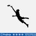 Ultimate Frisbee SVG, Frisbee Svg, Sport Svg, Frisbee Player, Disc Golf ...