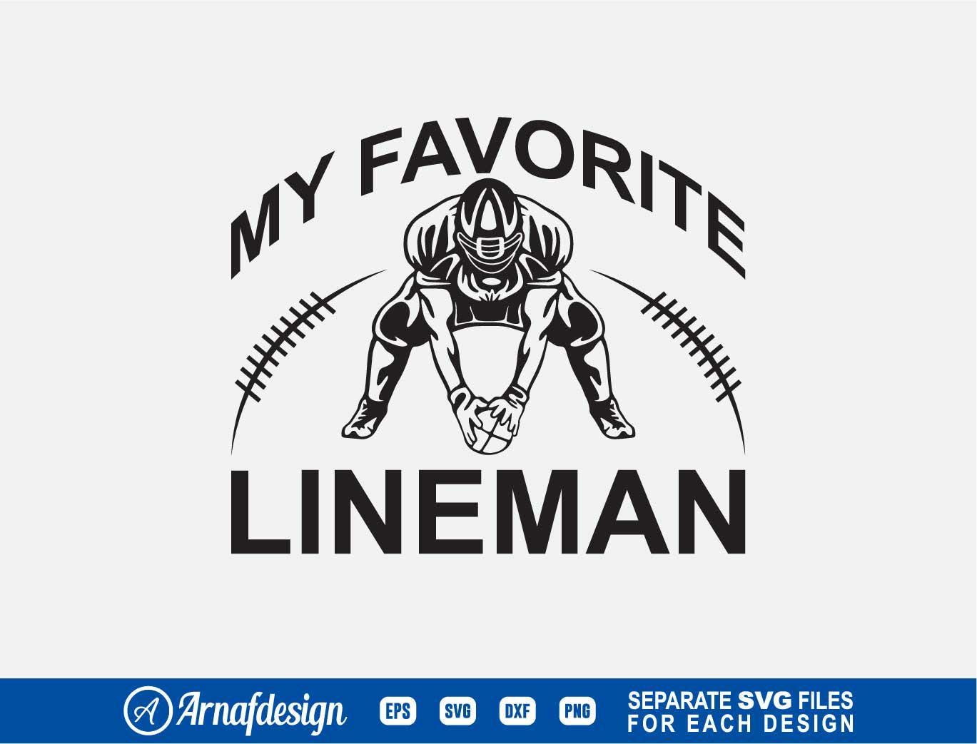 Football Lineman SVG, Football Svg, Lineman Svg, Clipart, Cut Files for ...