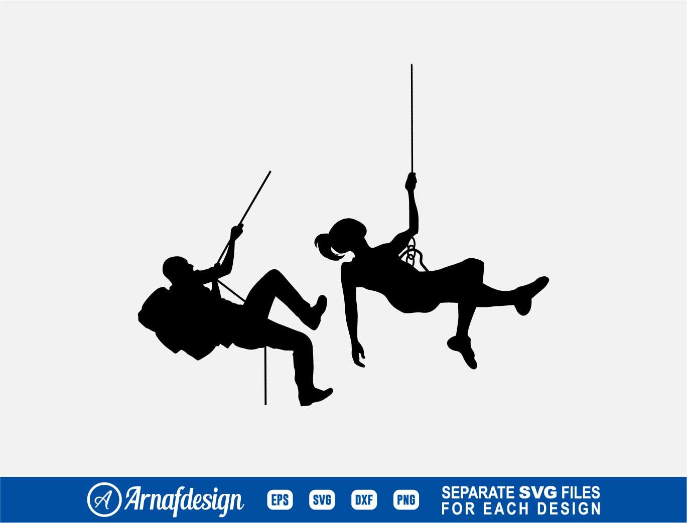 Climbing SVG, Mountain Climbing Svg, Alpinist Svg, Rock Climbing Svg ...