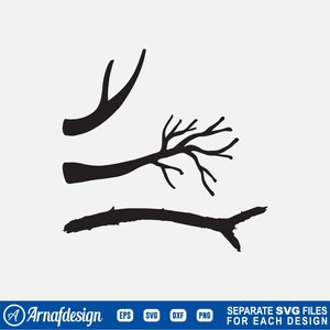 Tree Branch Svg, Tree Svg, Branch Svg, Clipart, Cut Files for ...
