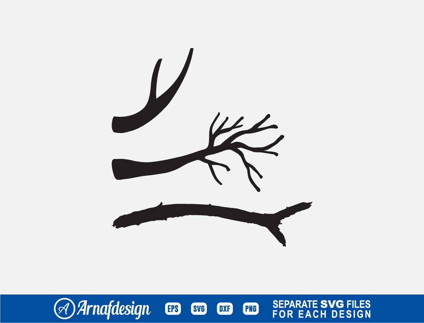 Tree Branch Svg, Tree Svg, Branch Svg, Clipart, Cut Files for ...