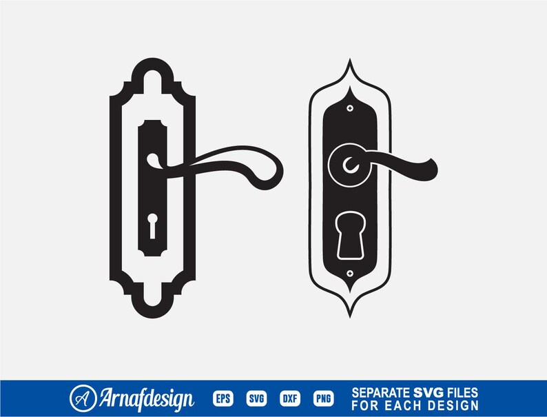 Door Handle SVG, Door Knobs Svg, Knockers Svg, Door Svg, Handle Svg ...