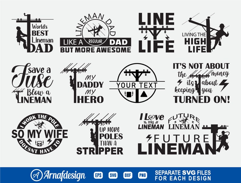 Lineman Electrician SVG, Lineman, Lineman Electrical, Electricity ...
