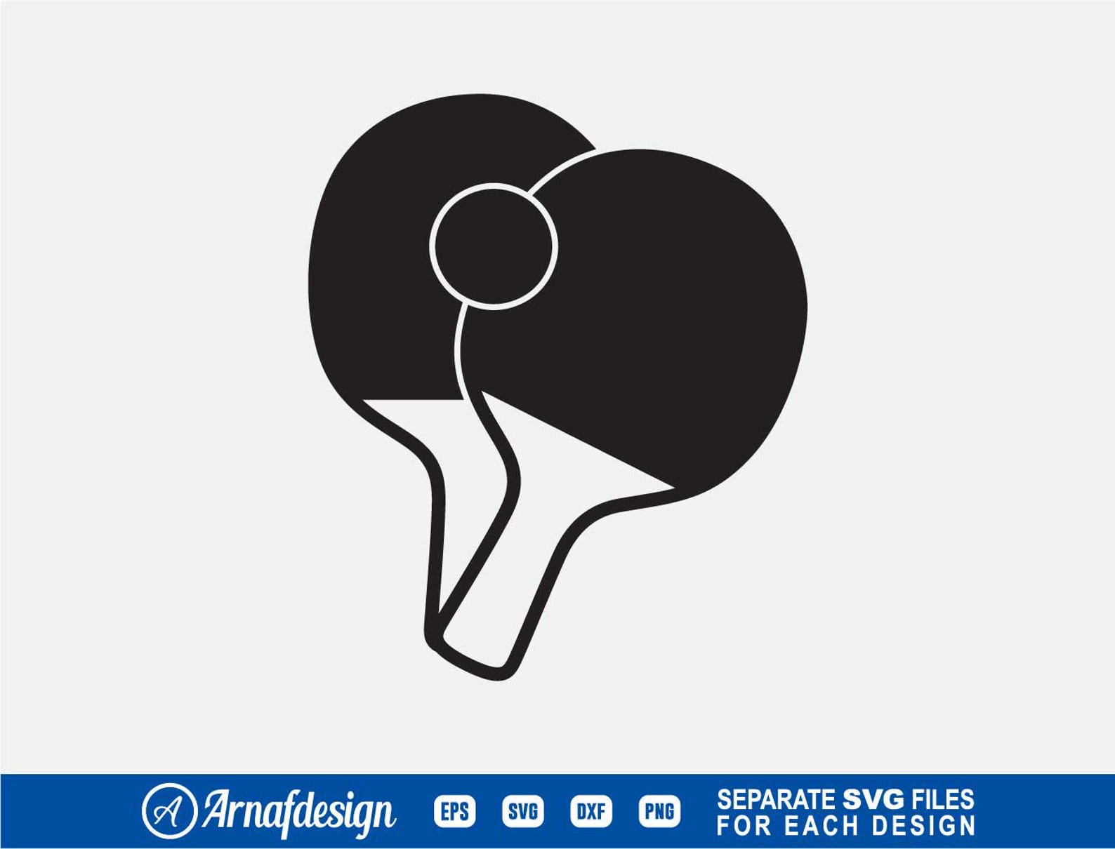 Pingpong SVG, Ping Pong Paddle Svg, Table Tennis Racket Svg, Ping Pong ...
