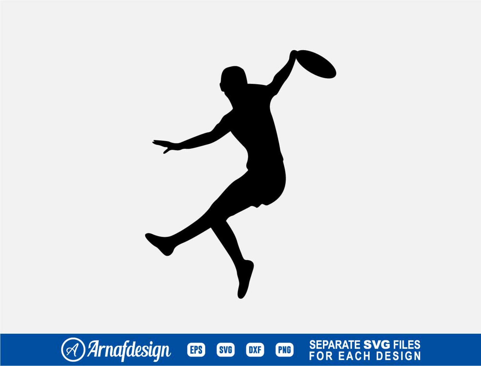 Ultimate Frisbee SVG, Frisbee Svg, Sport Svg, Frisbee Player, Disc Golf ...