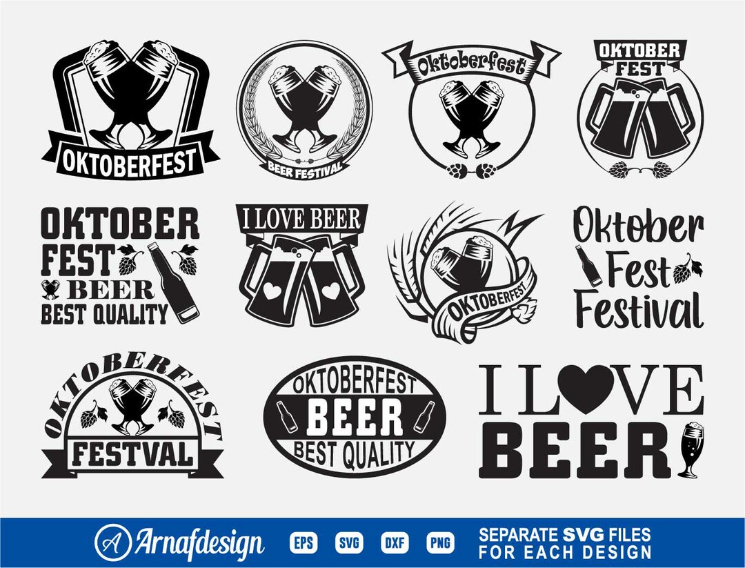 Oktoberfest Svg, Oktoberfest Beer Svg, Beer Svg, Beer Festival, Clipart ...