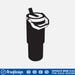 Stanley Tumbler SVG, 40 Oz Tumbler, Stanley Cup Inspired, Quencher Cup ...