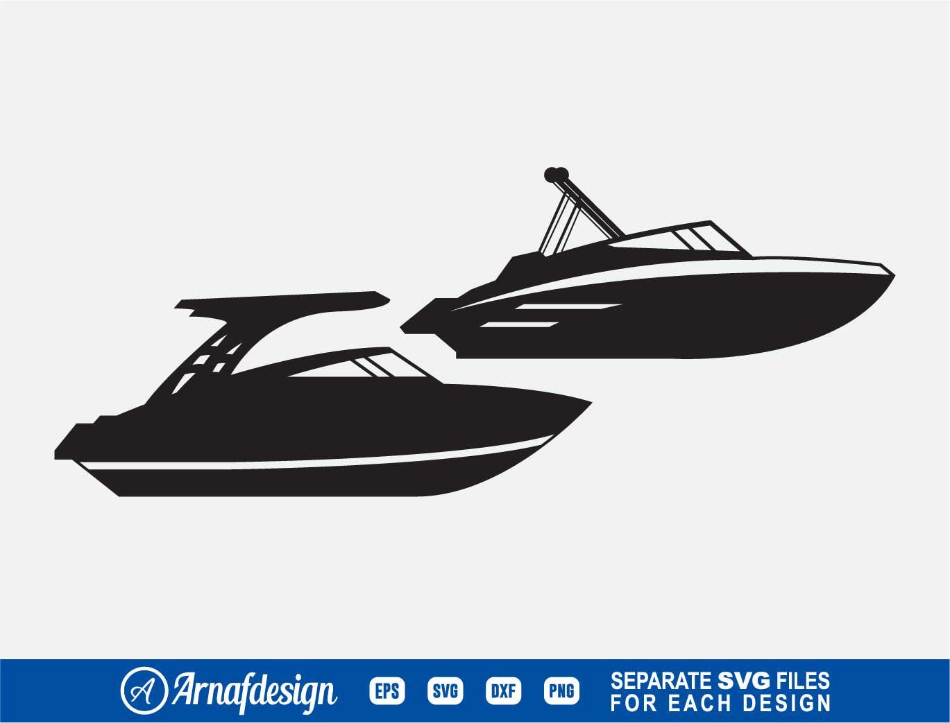 Speed Boat SVG, Motor Boat Svg, Speedboat Svg, Speed Boat Clipart ...