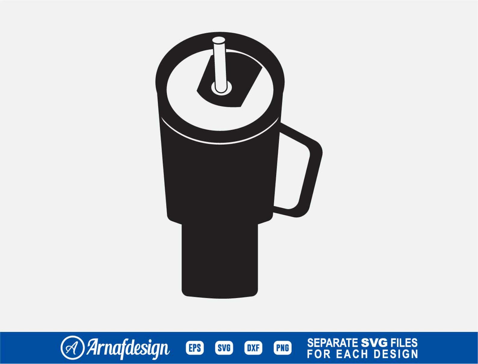 Stanley Tumbler SVG, 40 Oz Tumbler, Stanley Cup Inspired, Quencher Cup ...