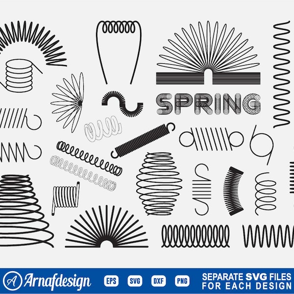 Metal Coil Spring - Etsy