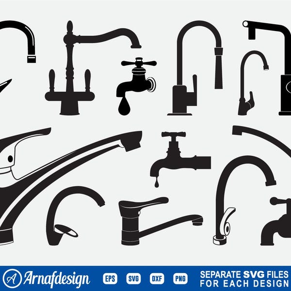 Faucet Svg - Etsy