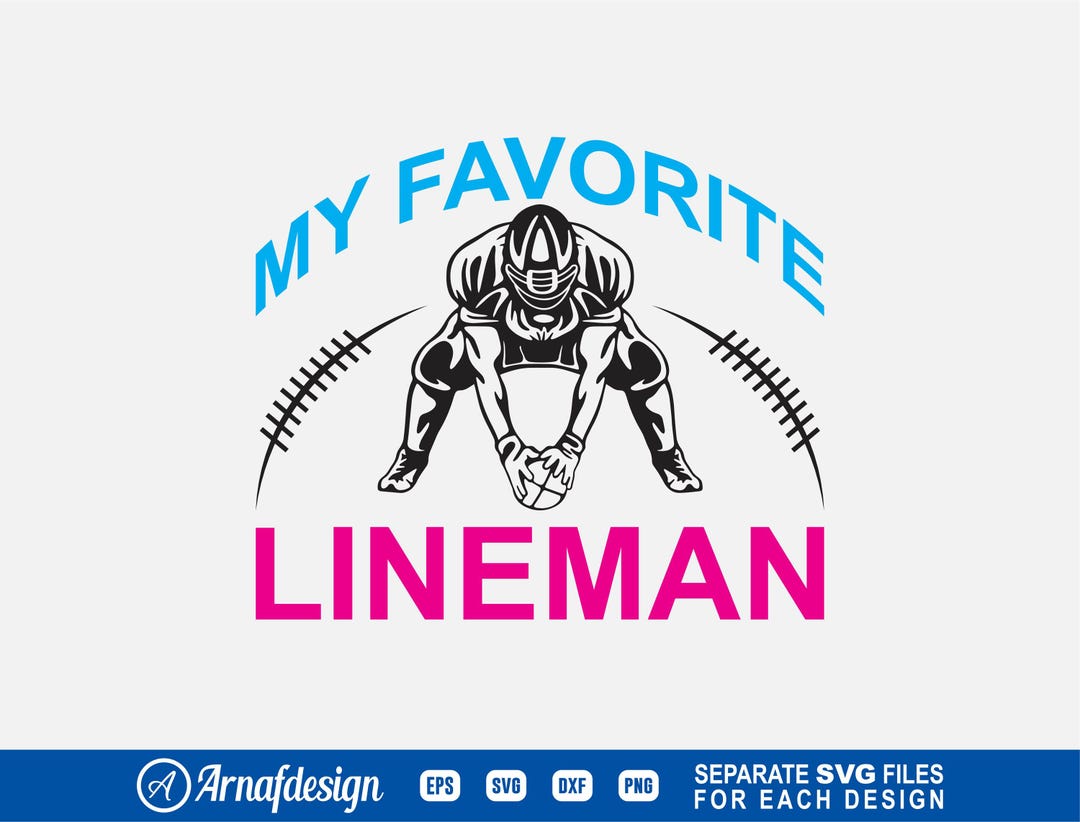 My Favorite Lineman Svg, Dxf, Eps, Png, Clipart, Vector, Silhouette. - Etsy
