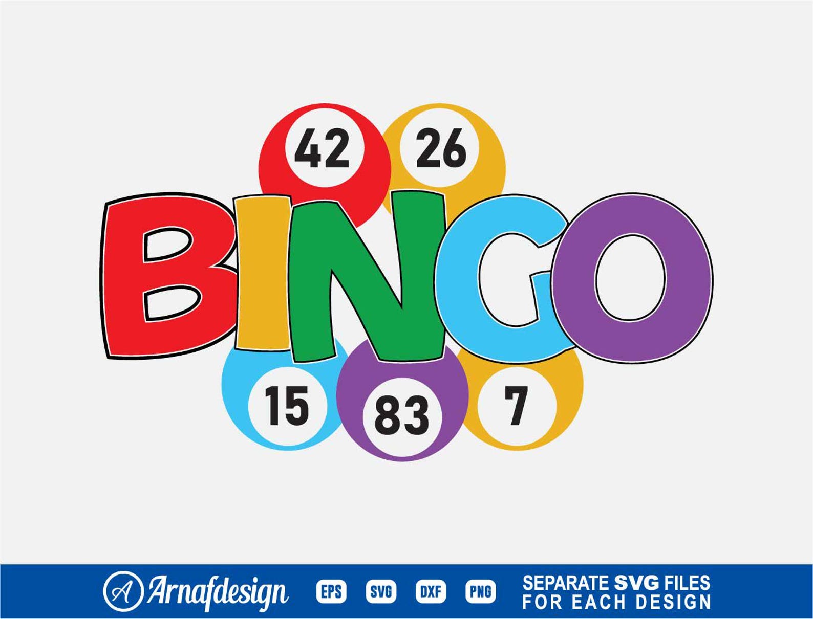 Bingo #1 SVG, Bingo Balls Svg, Bingo Card Svg, Bingo Dauber Svg, Bingo ...