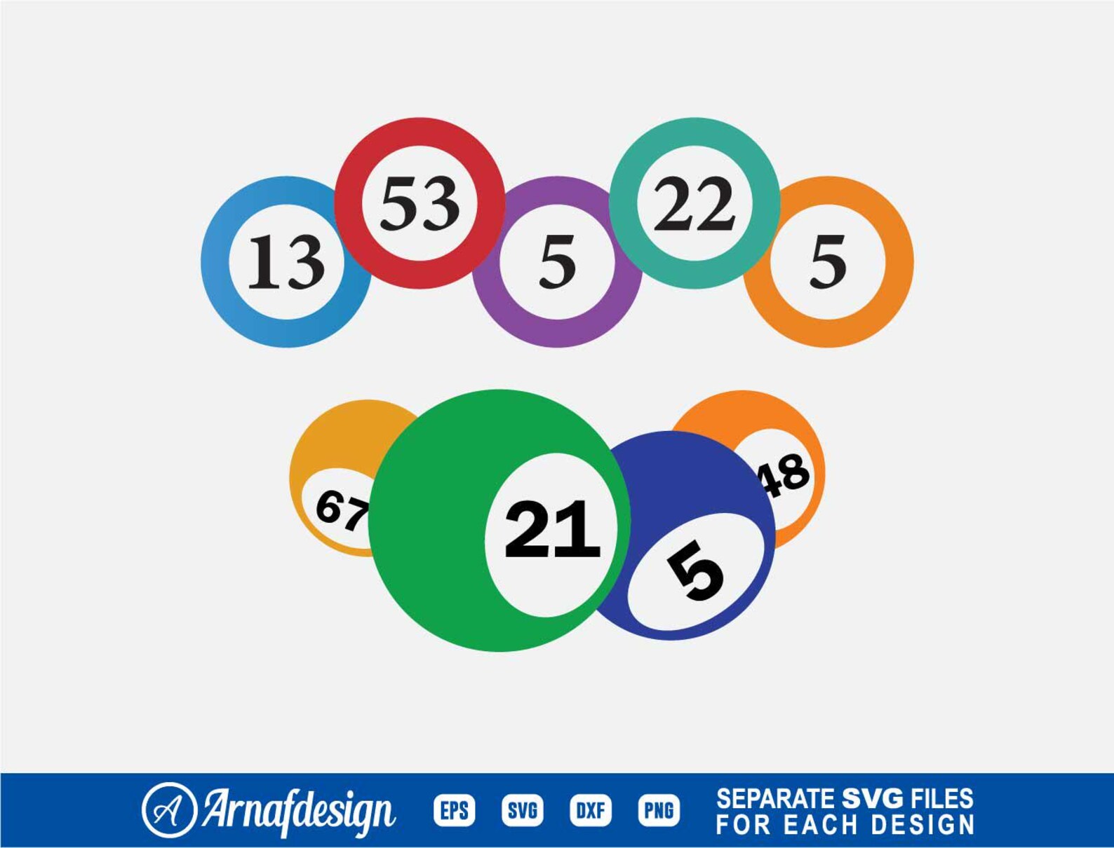 Bingo #1 SVG, Bingo Balls Svg, Bingo Card Svg, Bingo Dauber Svg, Bingo ...