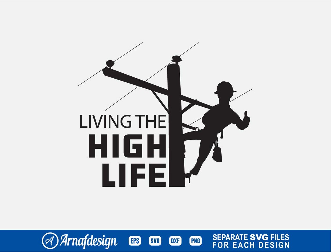 Lineman Electrician SVG, Lineman, Lineman Electrical, Electricity ...