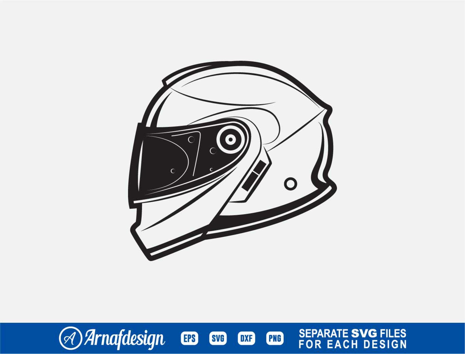 Motorsycel Helmet SVG, Bike Helmet Svg, Helmet Svg, Vector, Silhouette ...